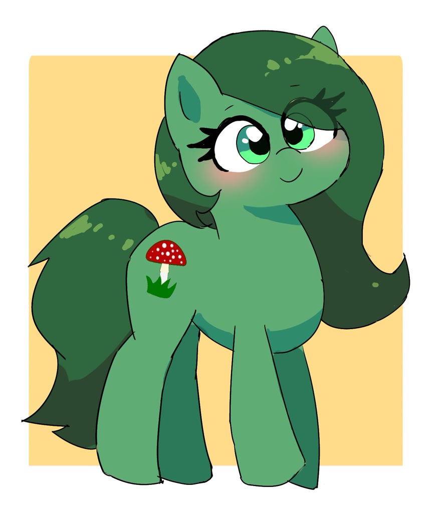 #3015160 - safe, artist:leo19969525, oc, oc:amanita green, earth pony ...