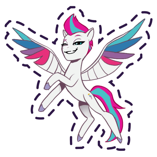 Dynamic Pony Poses Mlp