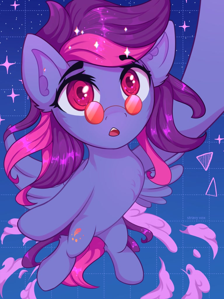 #3015916 - safe, artist:stravy_vox, oc, oc only, oc:midnight bloom ...