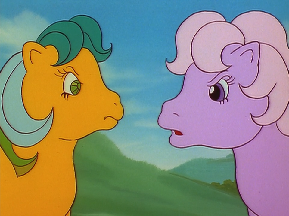 #3016387 - safe, screencap, lickety-split, masquerade (g1), earth pony ...