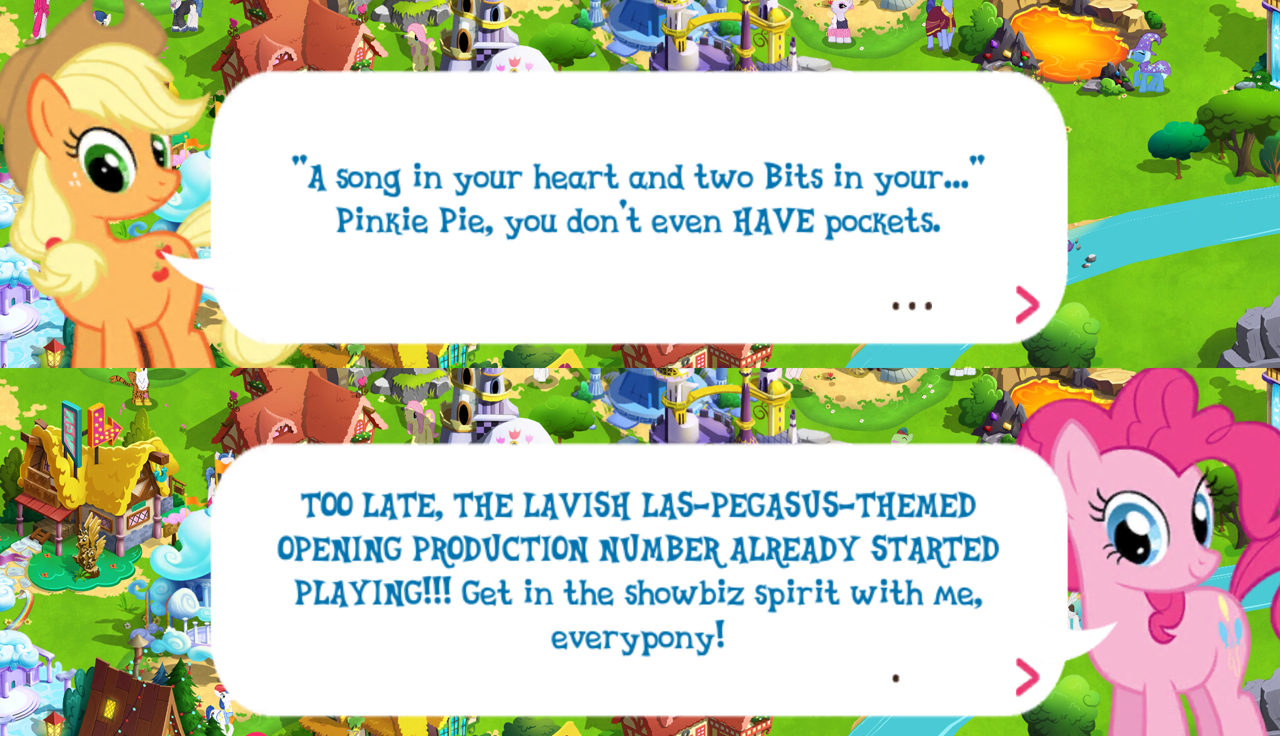 #3000161 - safe, gameloft, applejack, pinkie pie, earth pony, pony, g4 ...