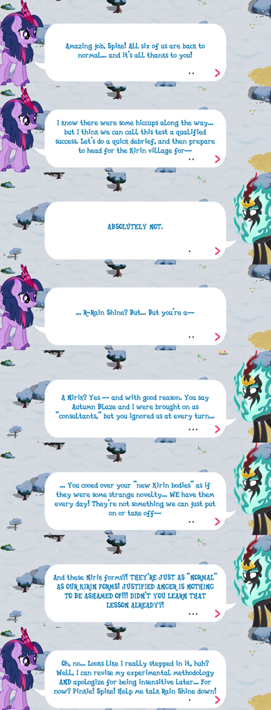 #3016715 - safe, gameloft, rain shine, twilight sparkle, kirin, nirik ...