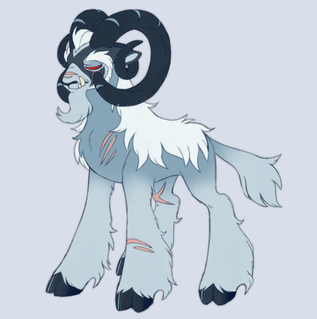 #3017047 - safe, artist:sodasurfer97, grogar, goat, g4, alternate ...