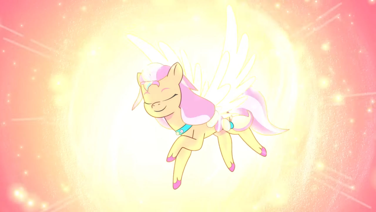 #3017579 - safe, screencap, sunny starscout, alicorn, pony, firework ...