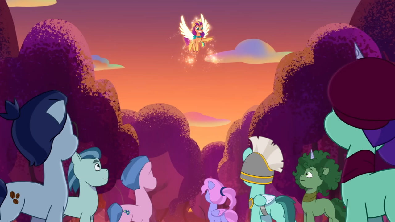 #3017668 - safe, screencap, cherry prancer, dapple, nightracer, onyx ...