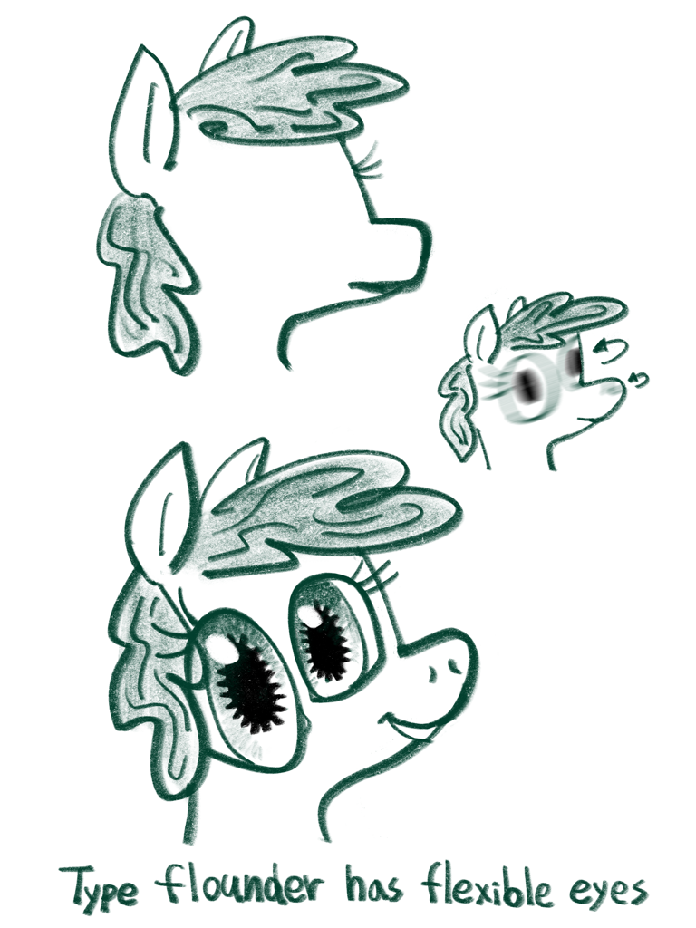 #3017864 - safe, artist:ja0822ck, oc, flounder, pony, simple background ...