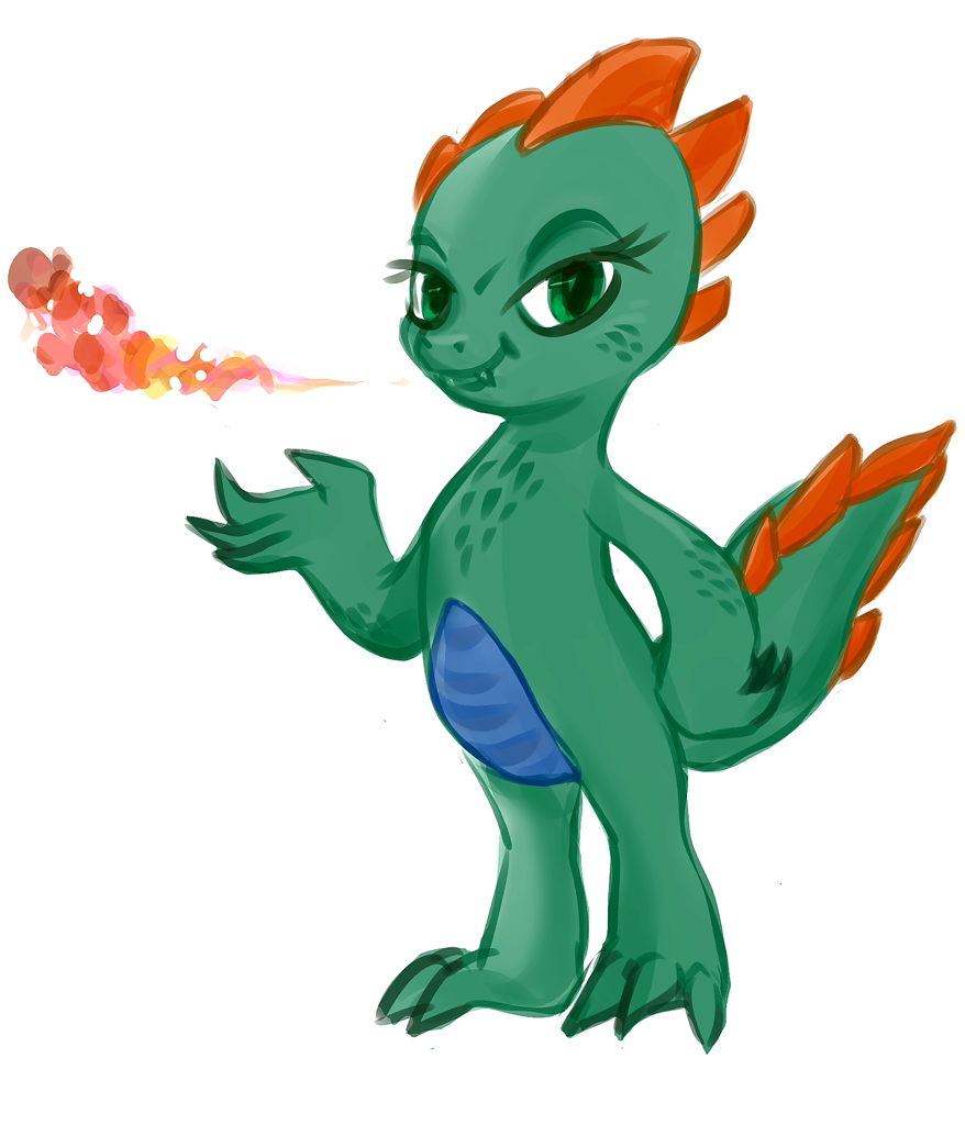 #3002162 - safe, artist:kovoranu, oc, oc only, oc:emziko, dragon, simple background, solo, white ...