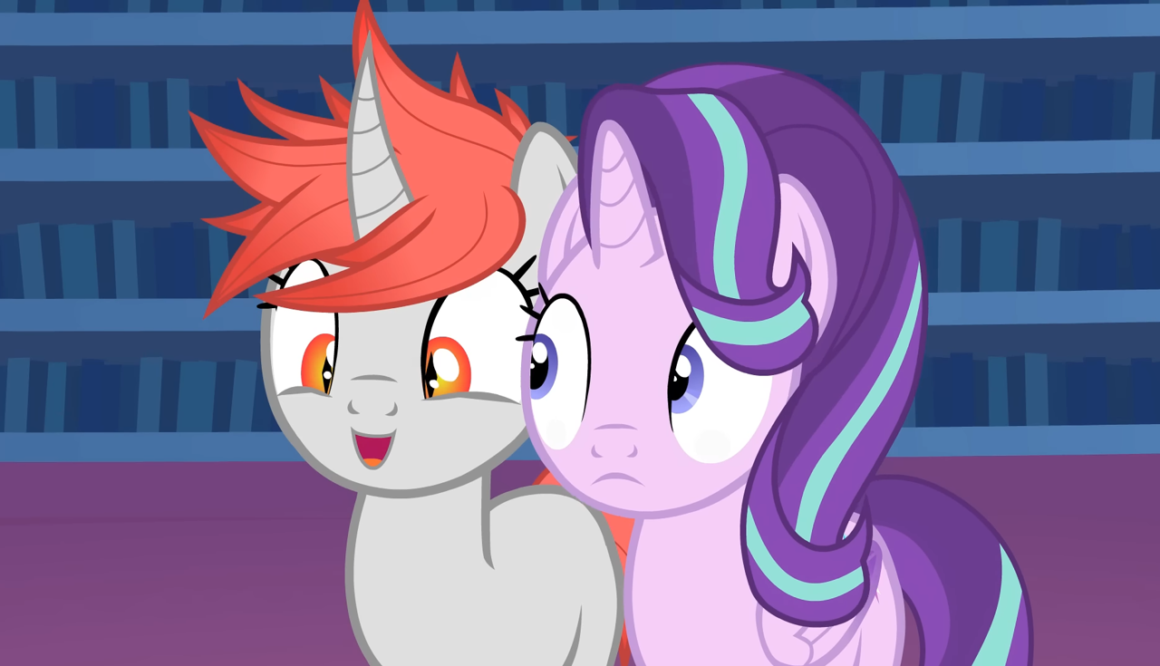 #3002206 - safe, artist:forgalorga, starlight glimmer, oc, oc:anti ...