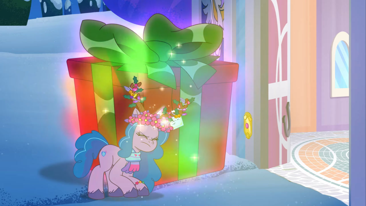 #3003557 - safe, screencap, izzy moonbow, pony, unicorn, g5, my little ...