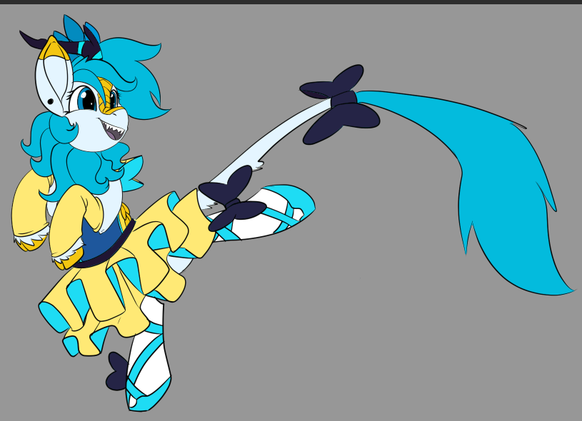 2807088 Safe Artistbrainiac Oc Oc Only Kirin Ballerina Ballet Brainiacs Sketchbook