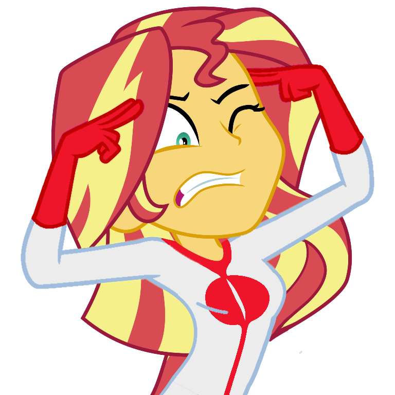 #2810717 - safe, artist:thatradhedgehog, sunset shimmer, equestria ...