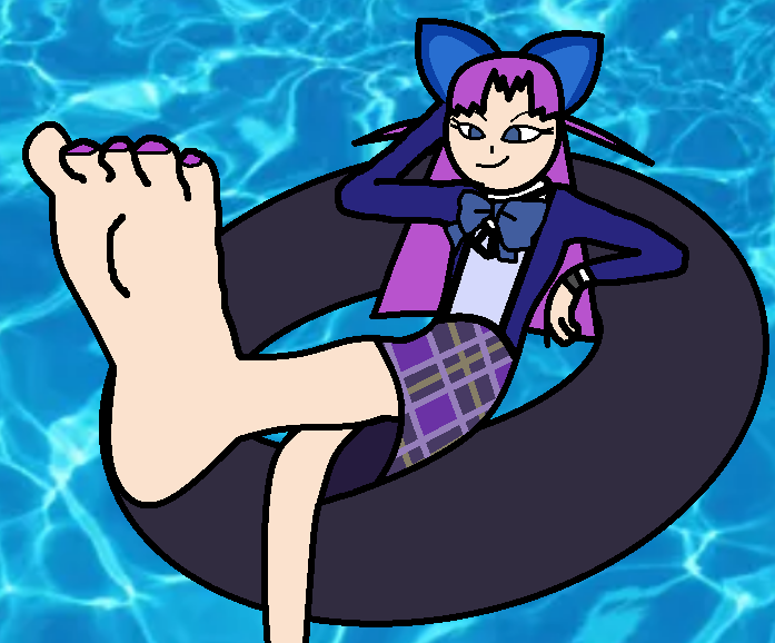 #2812041 - safe, artist:mega-poneo, human, g4, barefoot, bow, bowtie ...