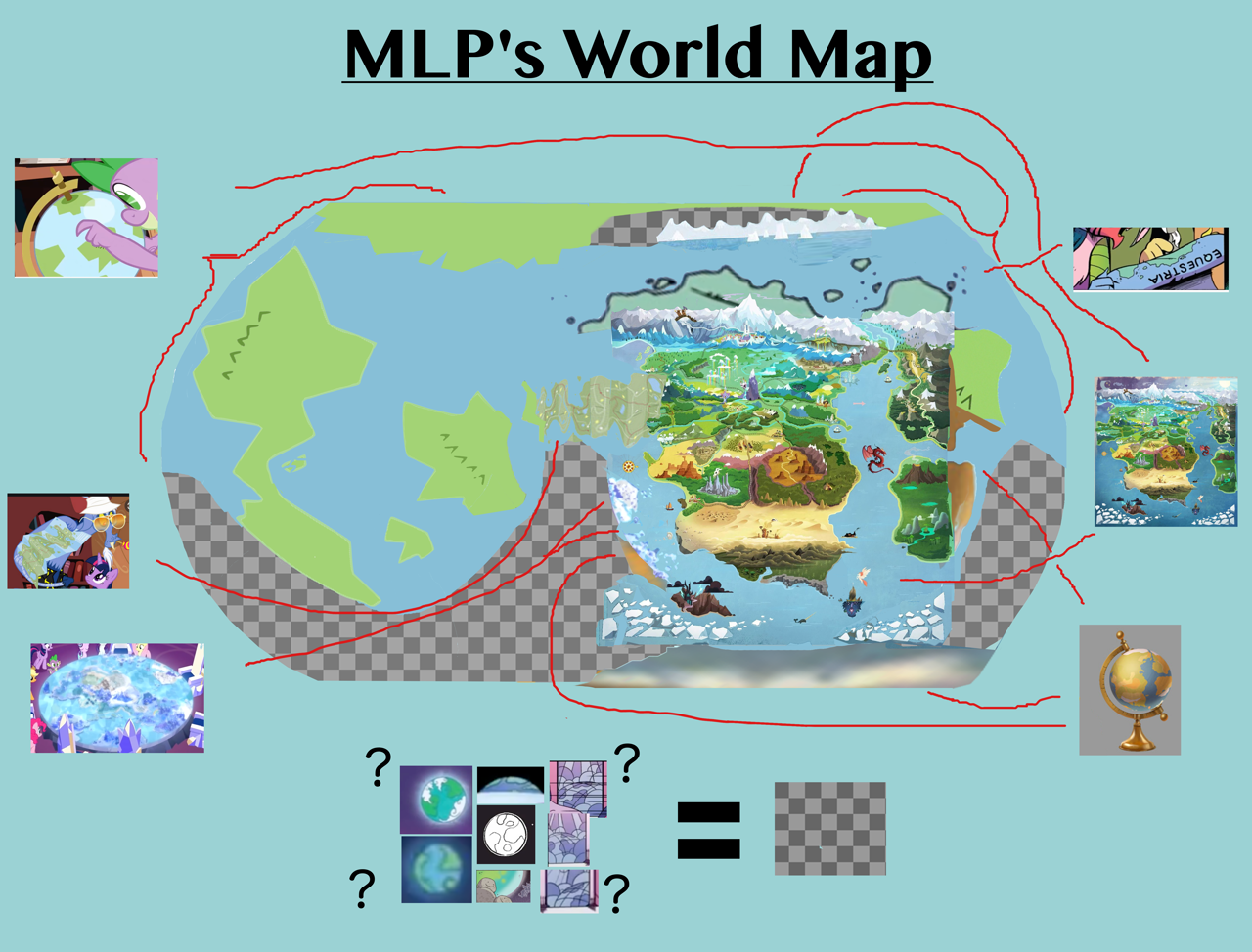 #2797916 - safe, artist:fhoenox, applejack, discord, fluttershy, pinkie ...