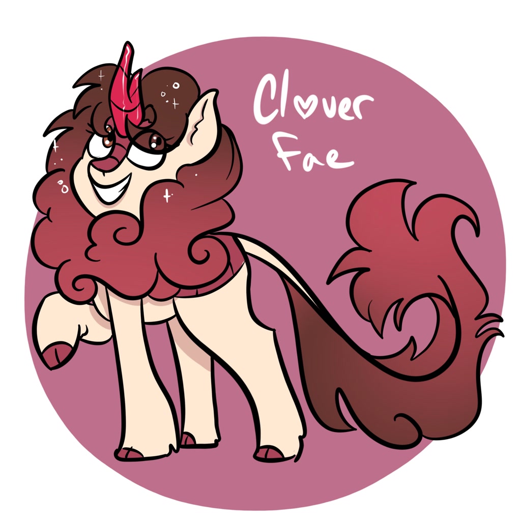 #2799517 - safe, artist:carconutty, oc, oc only, oc:clover fae, kirin ...