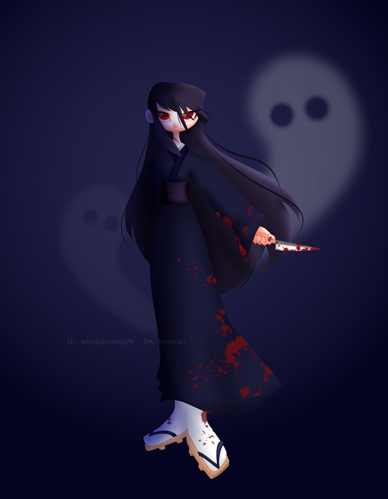 #2799548 - grimdark, artist:windywendy29, oc, oc only, oc:stalker-chan ...