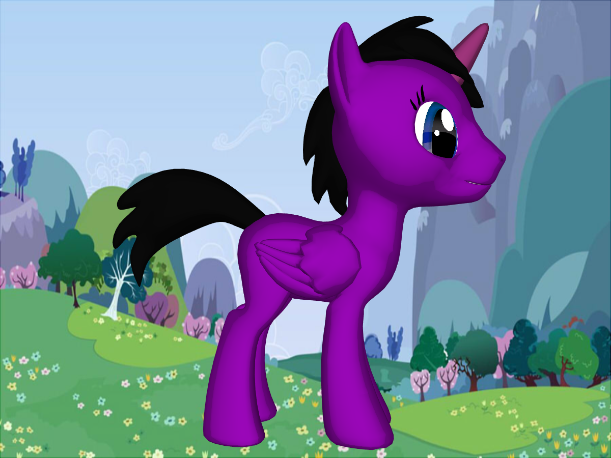 #2802489 - safe, artist:iloveponies, oc, oc only, oc:purple artist ...