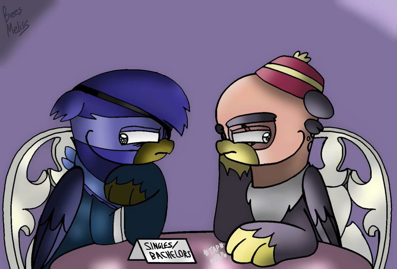 #2817240 - safe, artist:beesmeliss, grampa gruff, oc, oc:gonsodolt ...