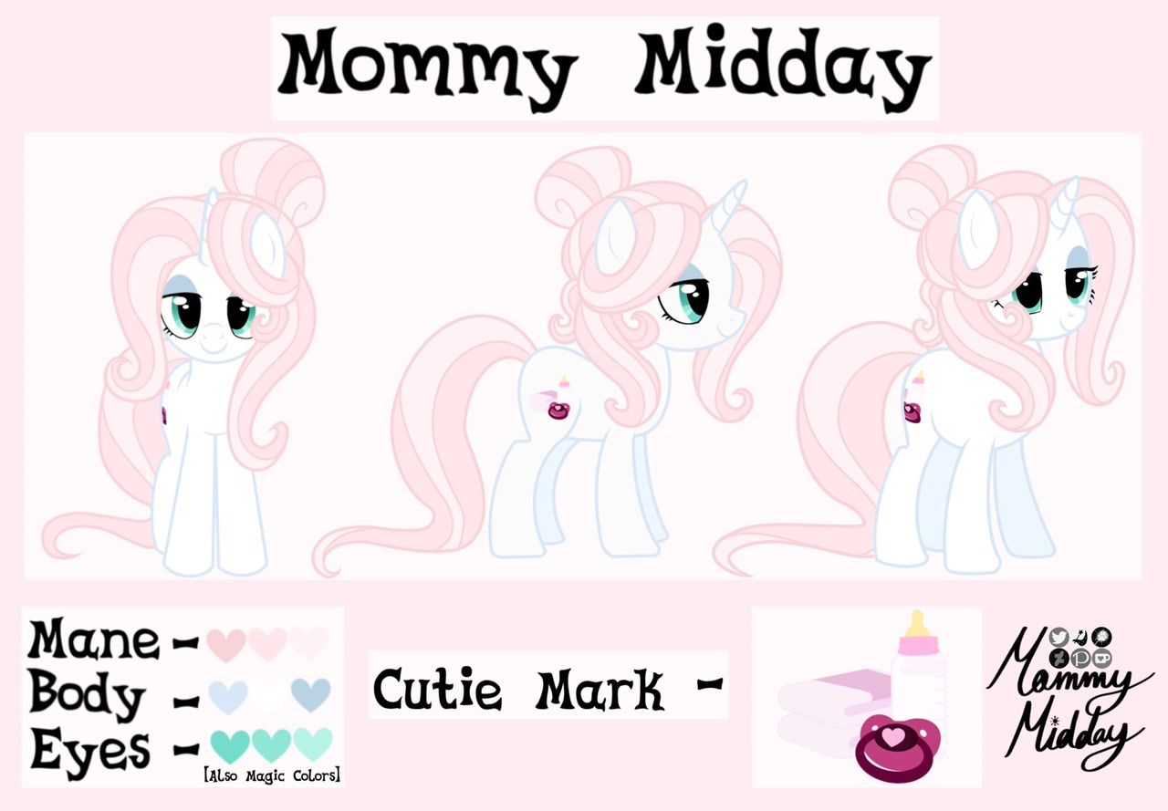 #2824391 - safe, artist:mommymidday, oc, oc only, oc:mommy midday, pony ...