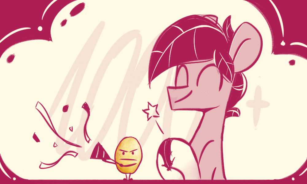 #2826269 - safe, artist:scribble-potato, oc, oc only, earth pony, pony ...