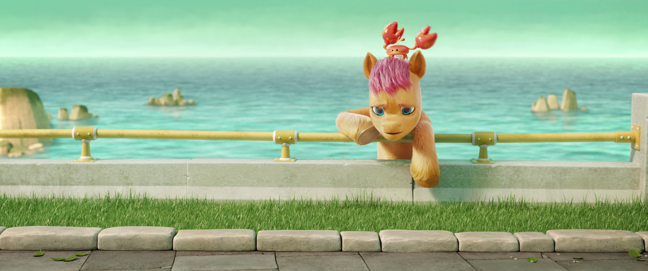 #2828419 - safe, screencap, crab, earth pony, pony, g5, my little pony ...