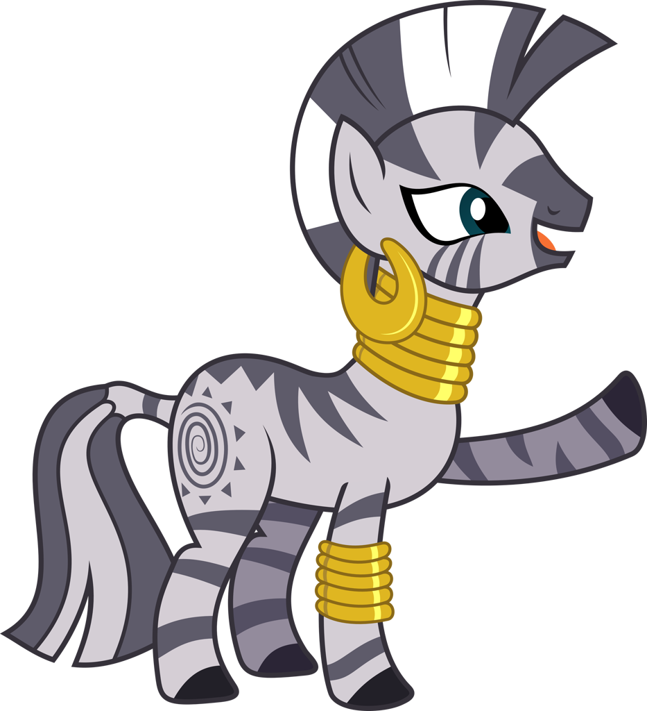 #2828775 - safe, artist:pinkiemina, zecora, zebra, female, simple ...