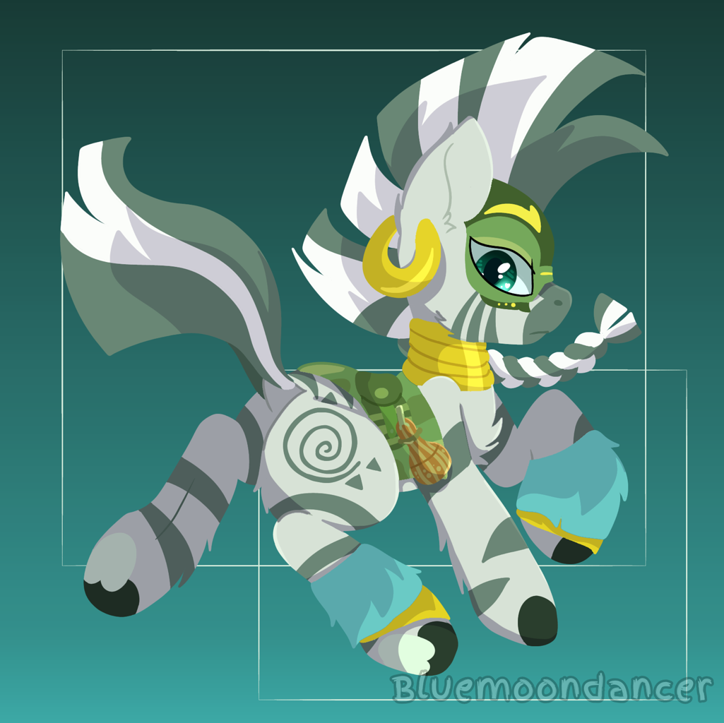 #2829958 - safe, artist:bluemoon, zecora, pony, zebra, g4, alternate ...