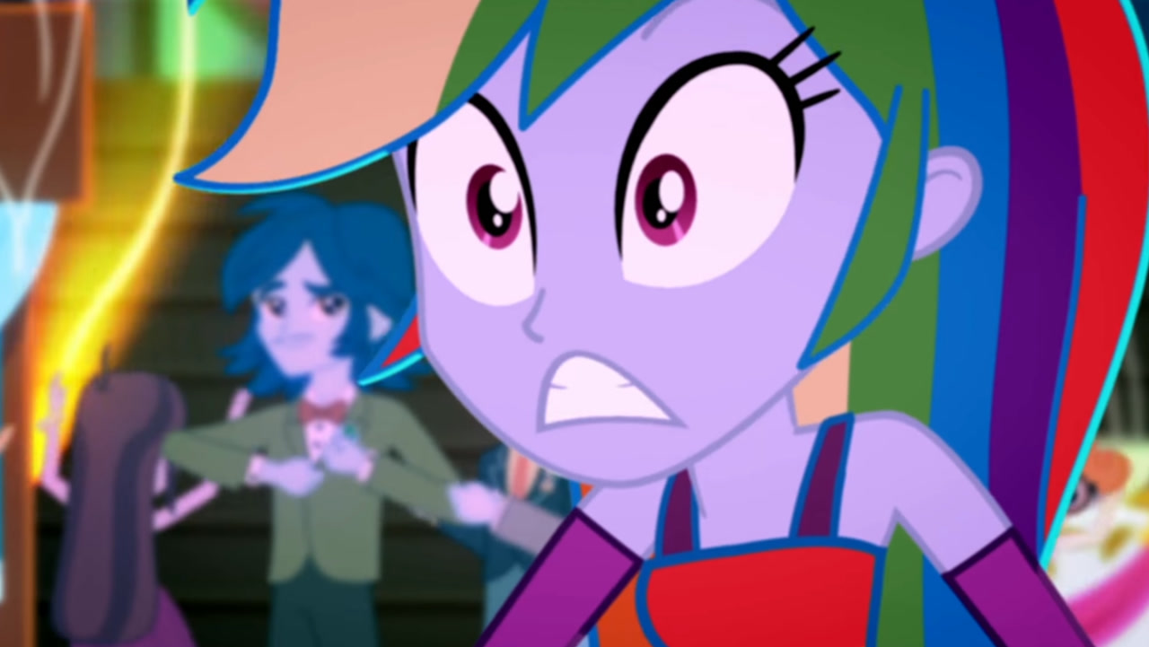 #2830121 - safe, screencap, rainbow dash, scribble dee, a photo booth ...