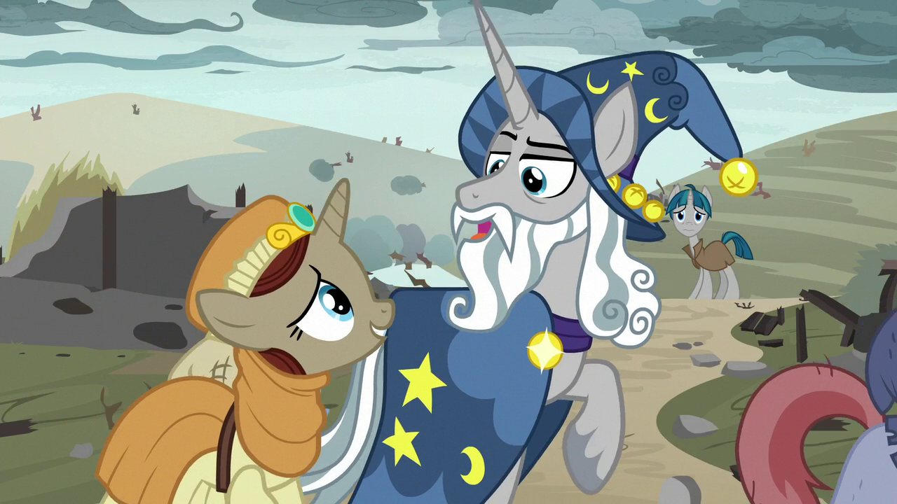 #2830225 - safe, screencap, star swirl the bearded, stygian, pony ...