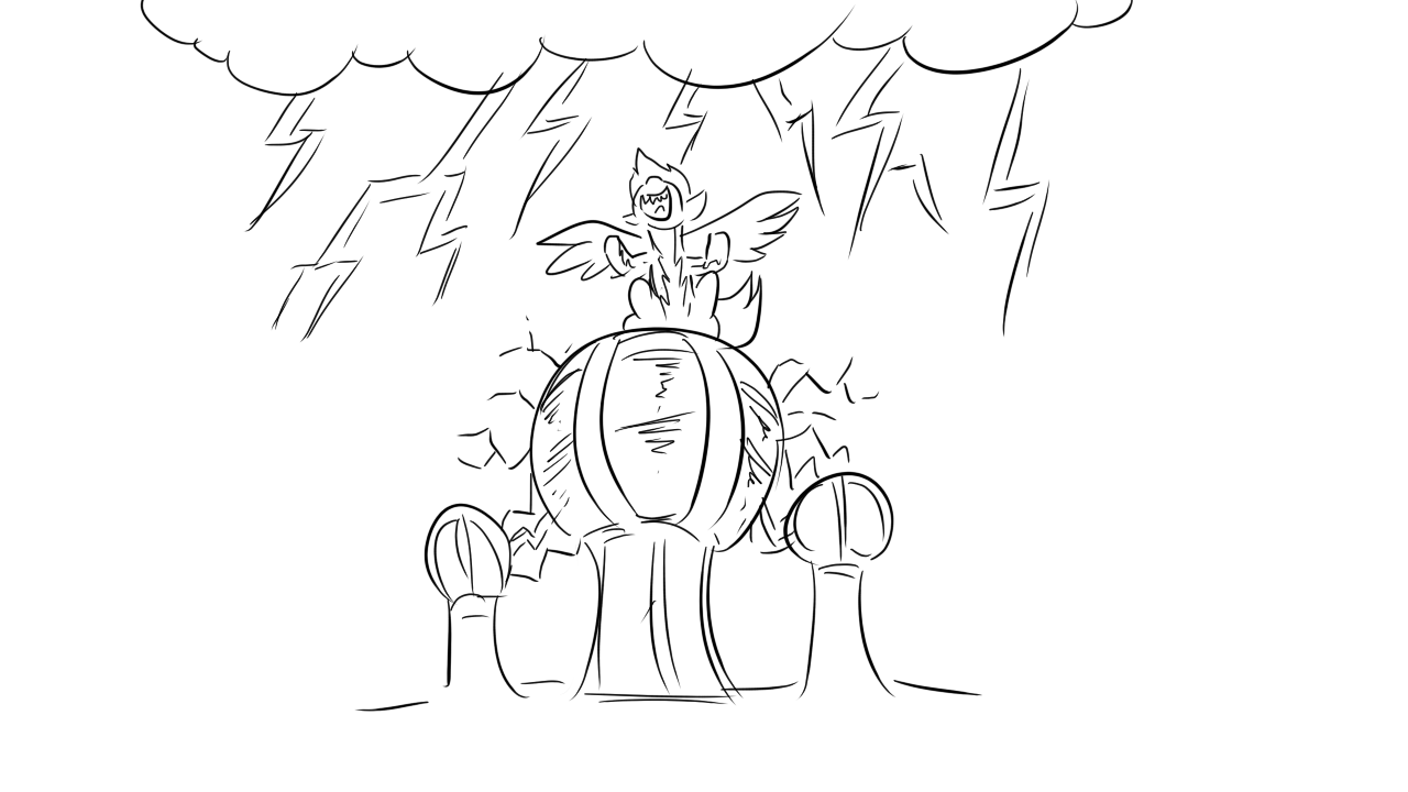 #2832213 - safe, artist:truffle shine, pegasus, pony, cloud, laughing ...