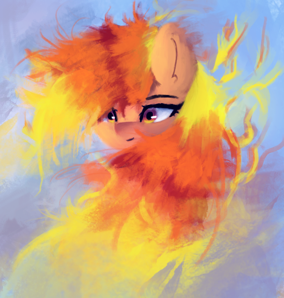 #2832947 - safe, artist:menalia, oc, oc only, oc:shiny flames ...