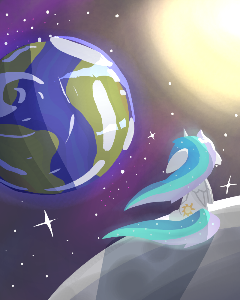 #2834798 - safe, artist:ronin20181, princess celestia, alicorn, pony ...