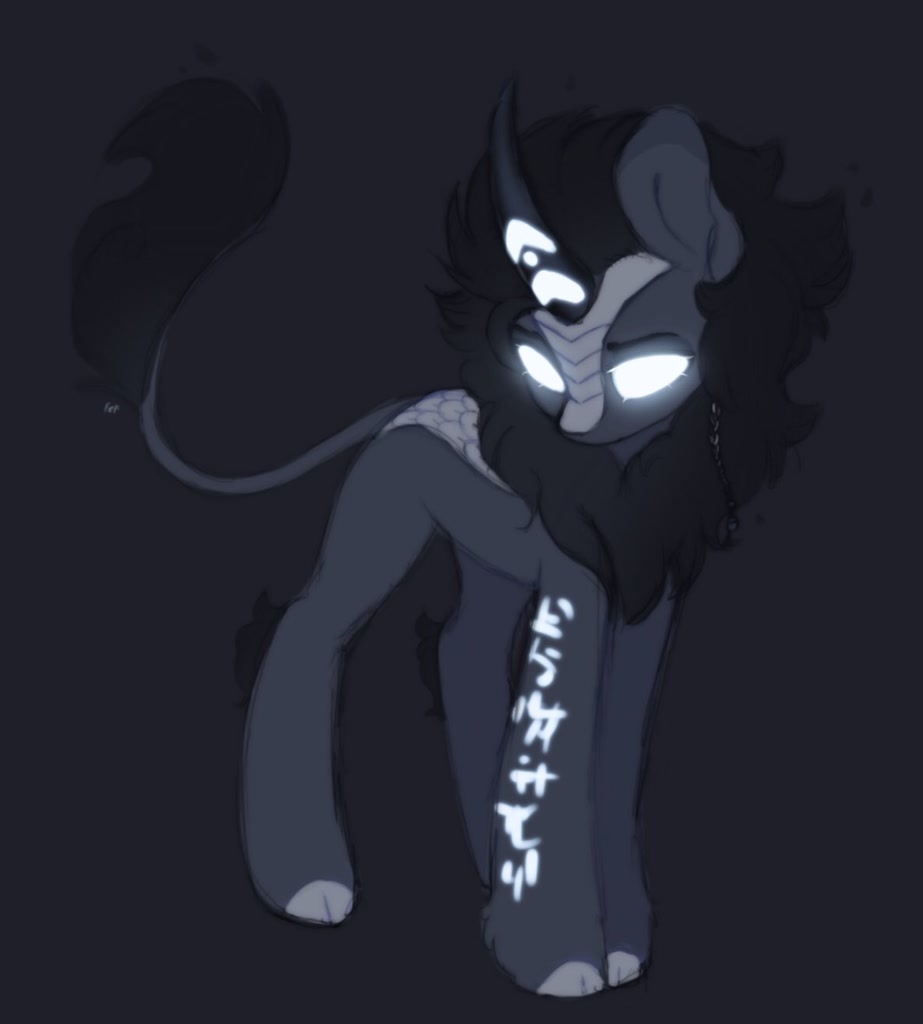 #2834978 - safe, artist:flixanoa, oc, oc only, kirin, glowing, glowing ...