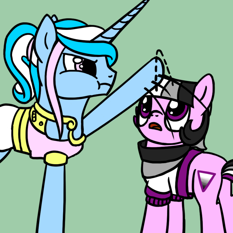 #2820917 - safe, artist:thedragenda, oc, oc only, oc:ace, oc:aurora (thedragenda), earth pony ...