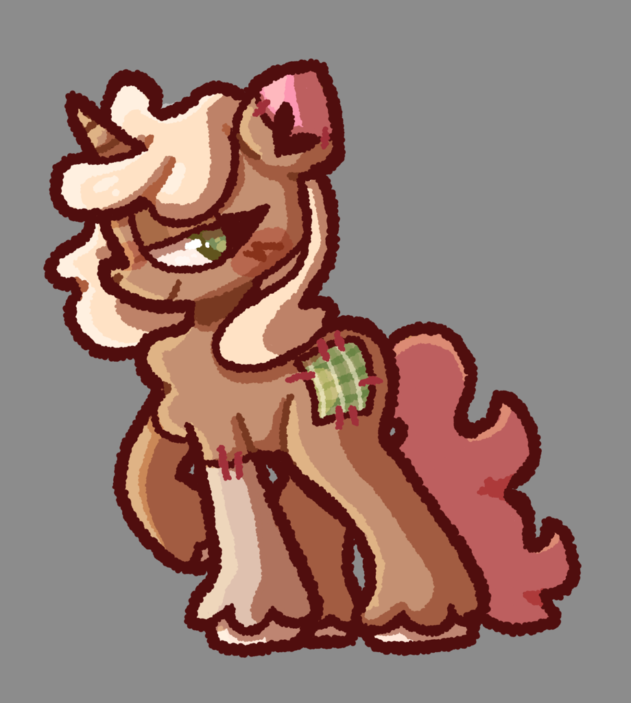 #2843232 - safe, artist:toaestt, oc, oc only, oc:pumpkin patch, pony ...
