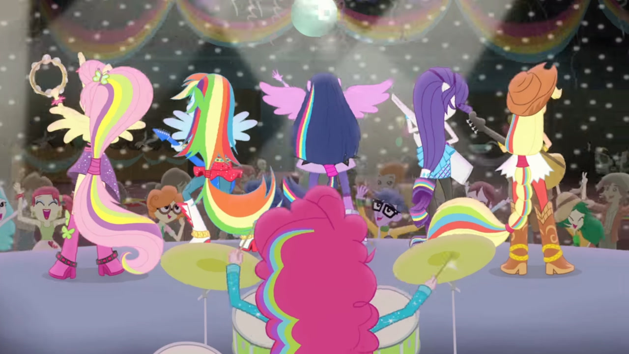 #2843480 - safe, screencap, applejack, brawly beats, cherry crash ...