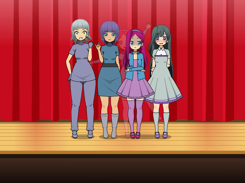 #2844001 - safe, artist:magabigg23, limestone pie, marble pie, maud pie, pinkie pie, human ...