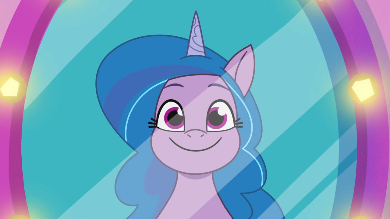 #2844996 - safe, screencap, izzy moonbow, pony, unicorn, g5, mane ...