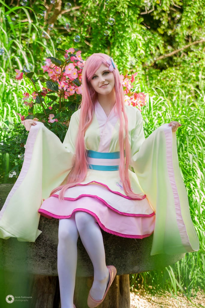 #2846941 - safe, artist:caryucospre, fluttershy, human, g4, clothes ...