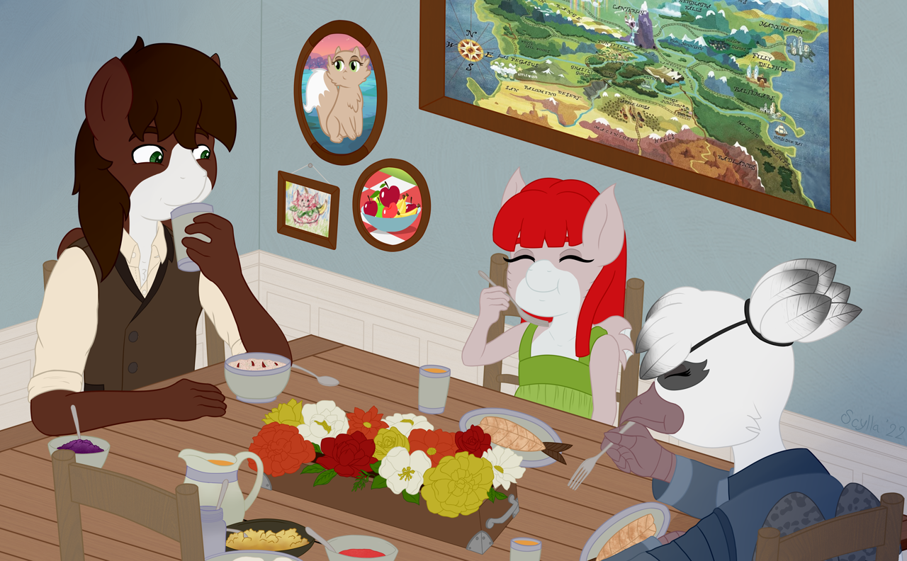 #2850966 - safe, artist:scylla the kelpie, oc, oc only, oc:anya, oc ...