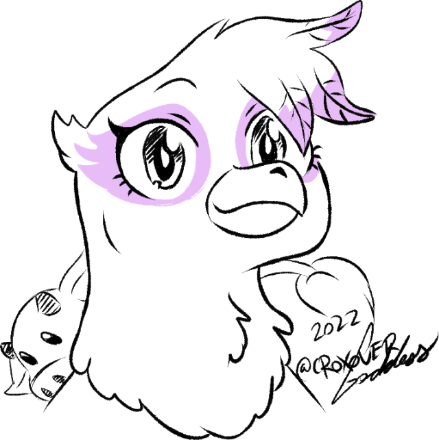 #2853785 - safe, artist:croxovergoddess, gilda, oc, oc:mochrie the mock ...