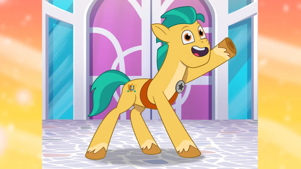 #2854559 - safe, screencap, hitch trailblazer, earth pony, pony, clip ...