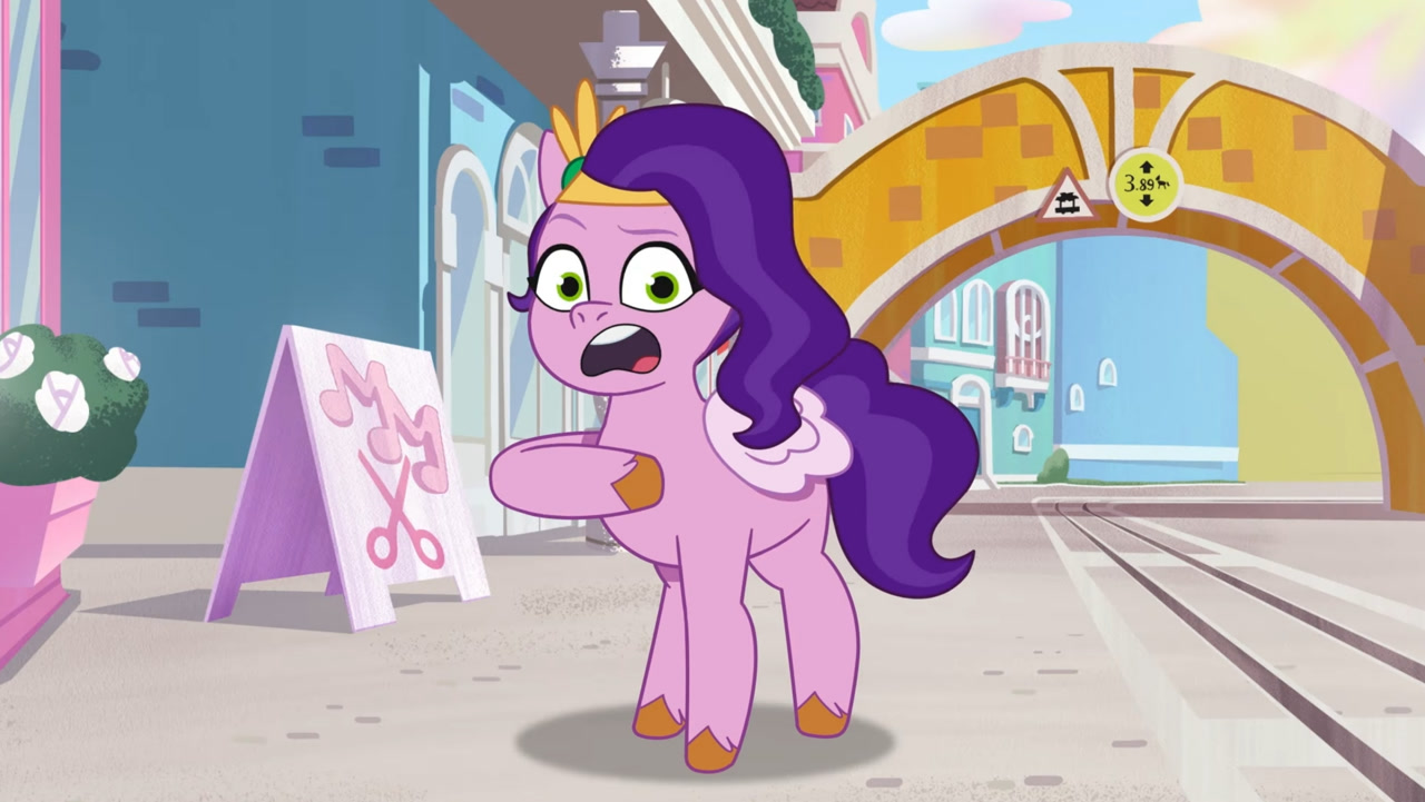 #2854587 - safe, screencap, pipp petals, pegasus, pony, clip trot, g5 ...