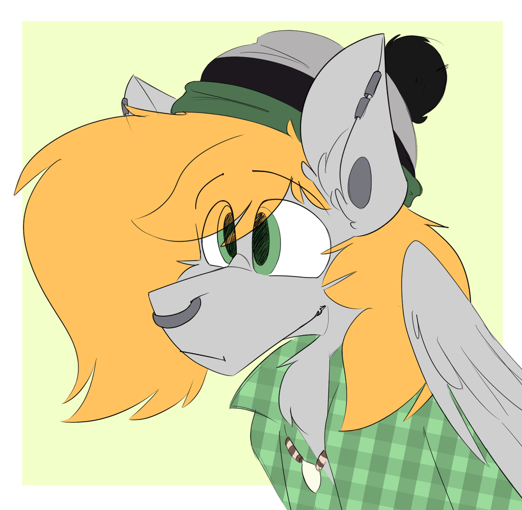 #2837871 - safe, artist:kirbirb, oc, oc only, oc:sketchy shades ...