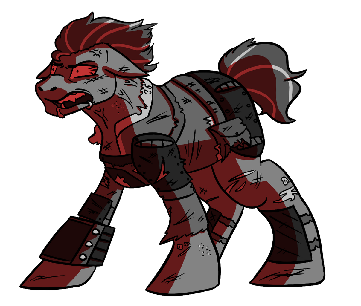 #2839140 - safe, artist:hiddenfaithy, oc, oc only, oc:blaze aura, earth ...