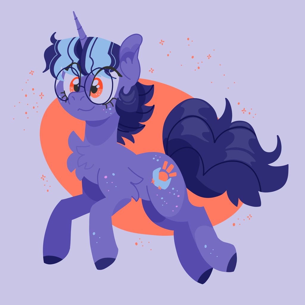 #2840001 - safe, artist:pastacrylic, oc, oc only, pony, unicorn, solo ...