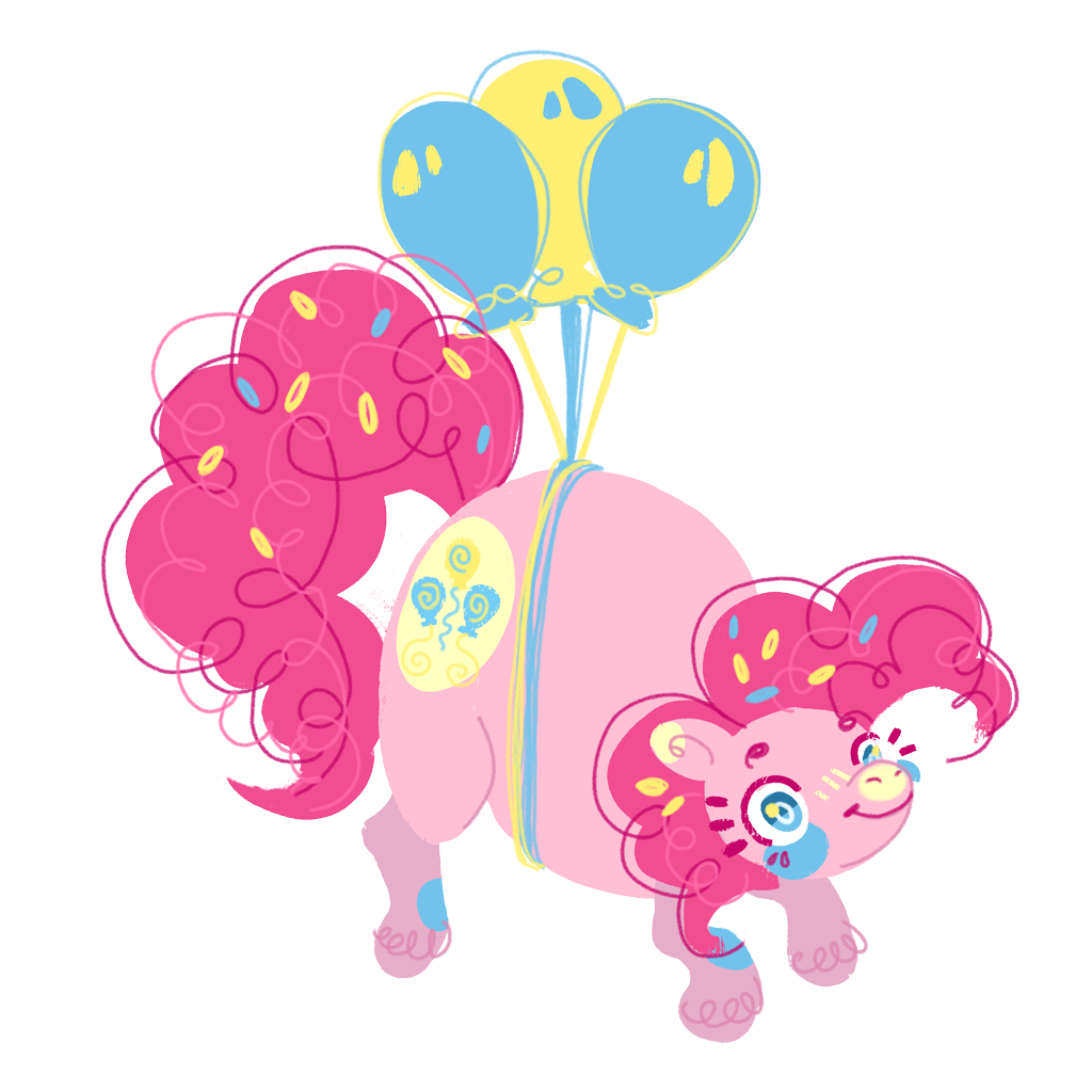 #2840603 - safe, artist:whitefeatherink, pinkie pie, earth pony, pony ...