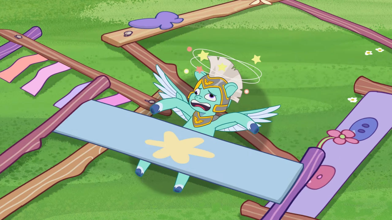 #2841381 - safe, screencap, thunder flap, pegasus, pony, g5, my little ...