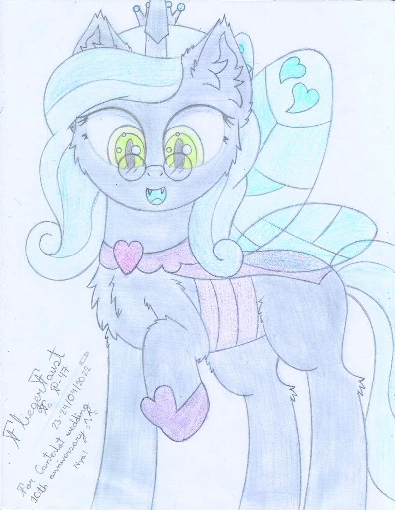 #2856263 - safe, artist:fliegerfausttop47, queen chrysalis, changeling ...