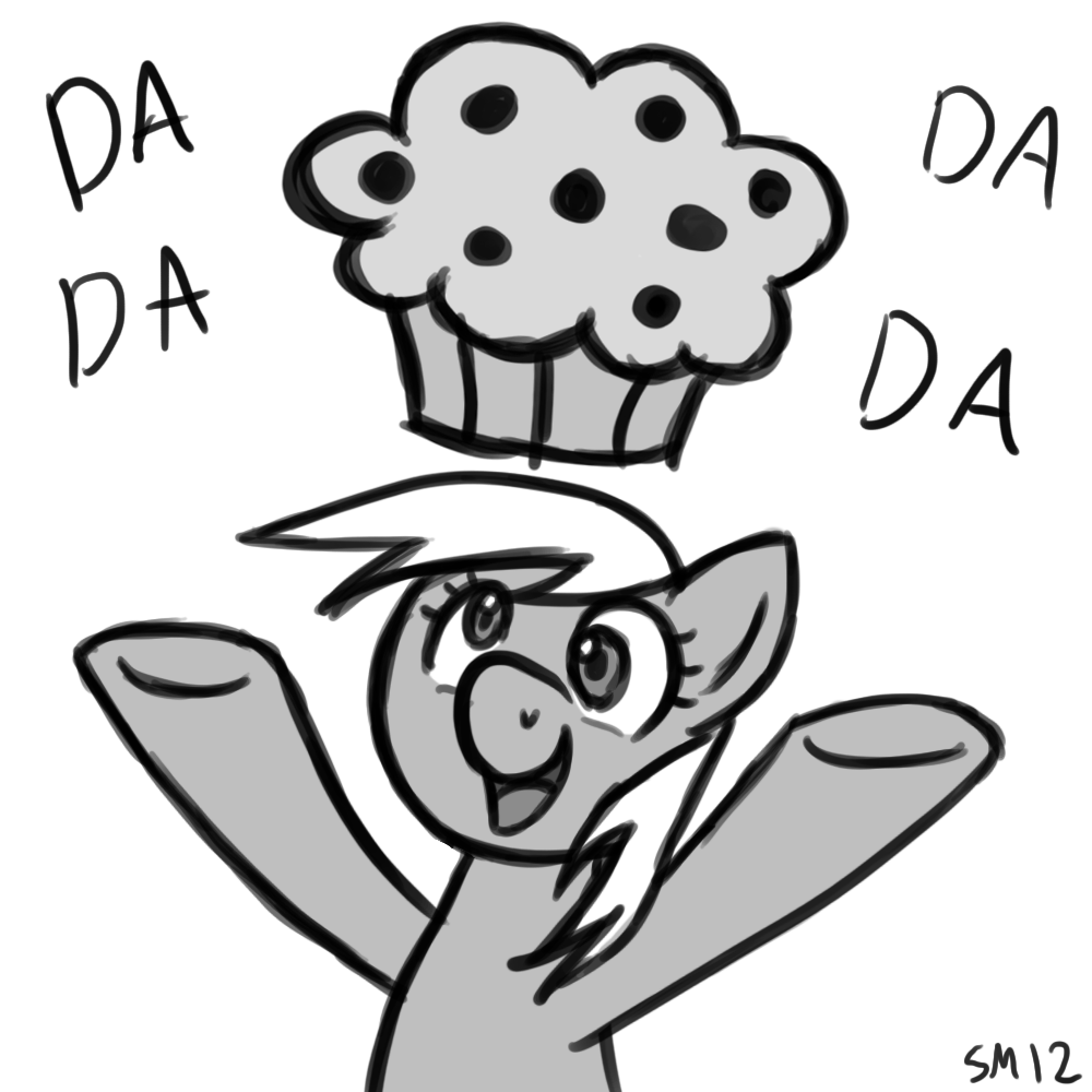 #2862743 - safe, artist:serenamidori, derpy hooves, pegasus, pony, g4 ...