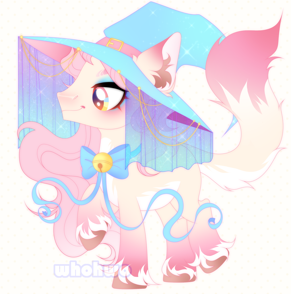 #2864993 - safe, artist:whohwo, oc, oc only, fox, fox pony, hybrid ...